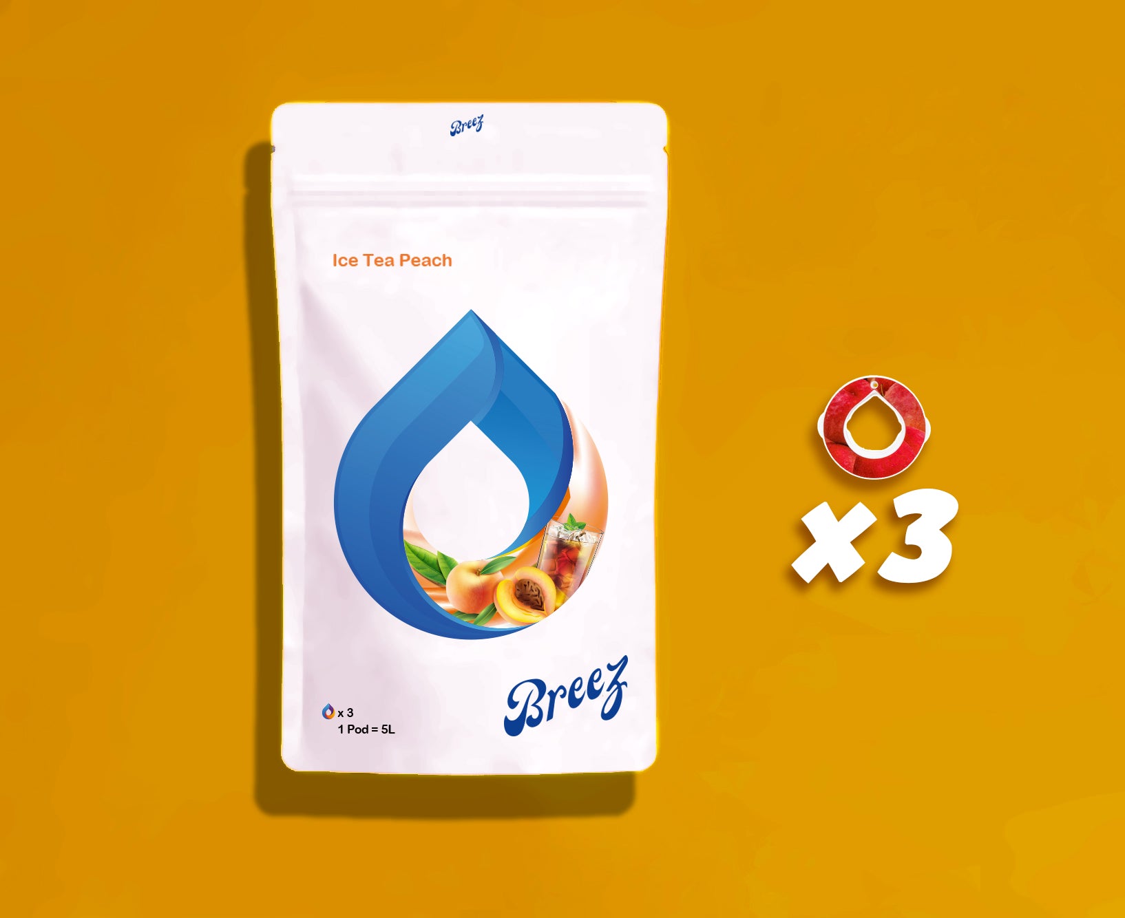 Ice Tea Peach Pods – BREEZ